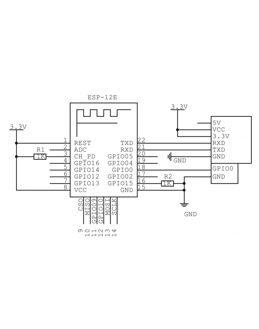 Модуль Wi-Fi (ESP-12e) | купить на сайте arduinoshop